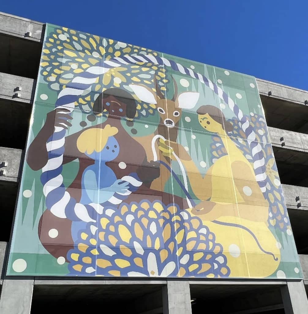 kiku-crossing-parking-garage — FlexFacades by Structurflex