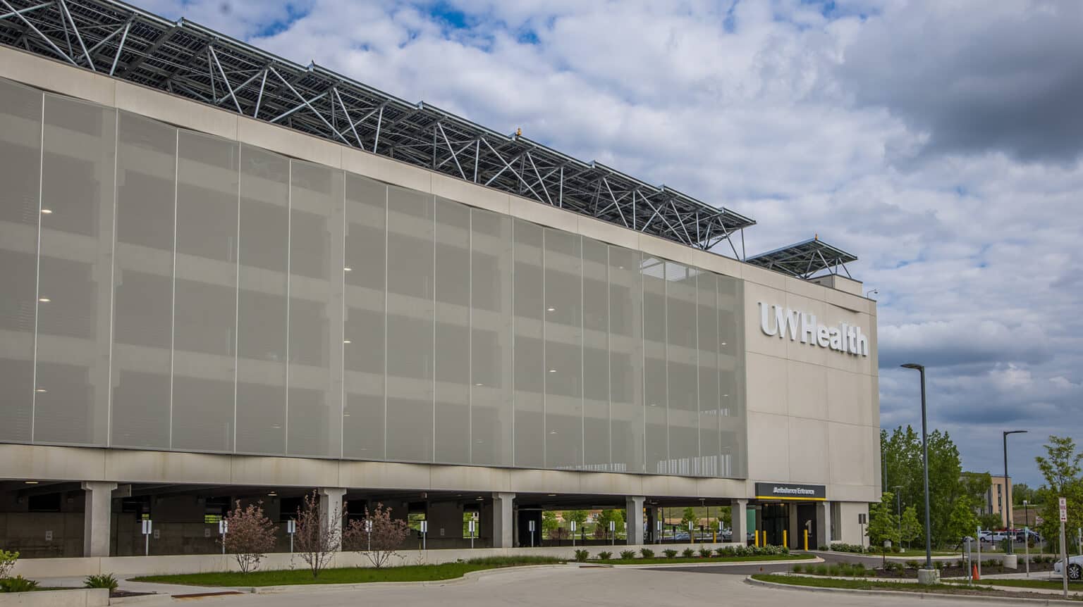 FlexFacades 3D Cladding Screen + Steel Framework